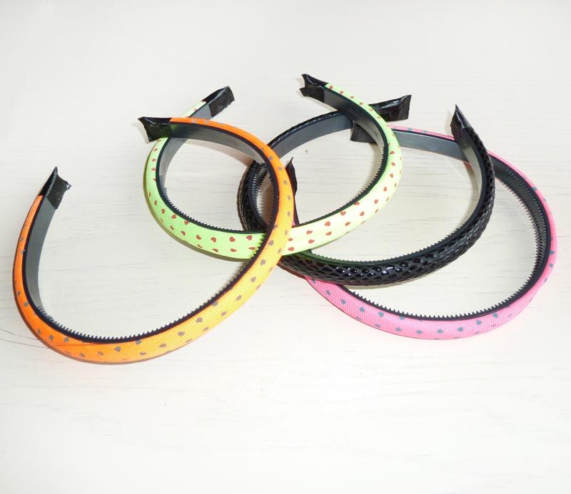 Купить Ободок мягкий в крапинку, в ассортименте с доставкой